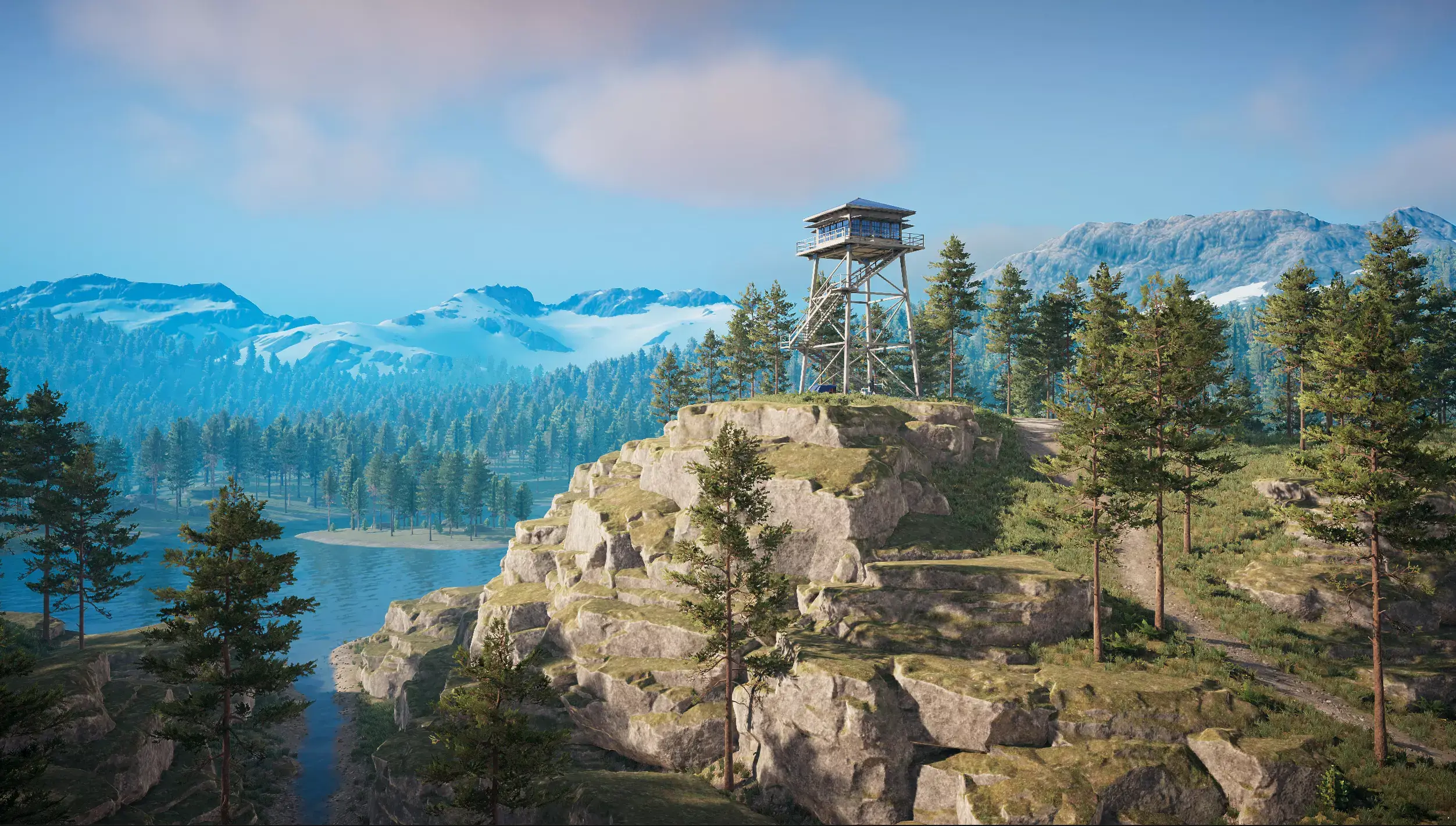 Lookout Tower » KitForge.ru - бесплатные ассеты для Unity и Unreal Engine.